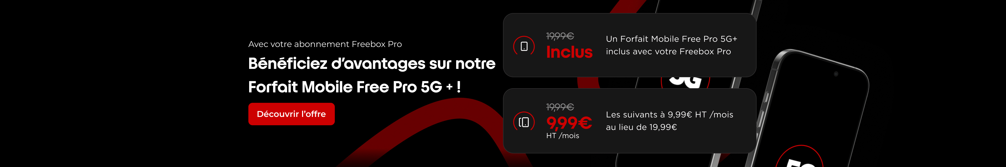 Free Pro : forfait Internet, mobile, gestion de flotte pour les pros